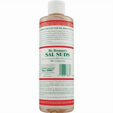 Dr. Bronner's All Purpose House Cleaning Sal Suds, 16 Oz - Walmart.com