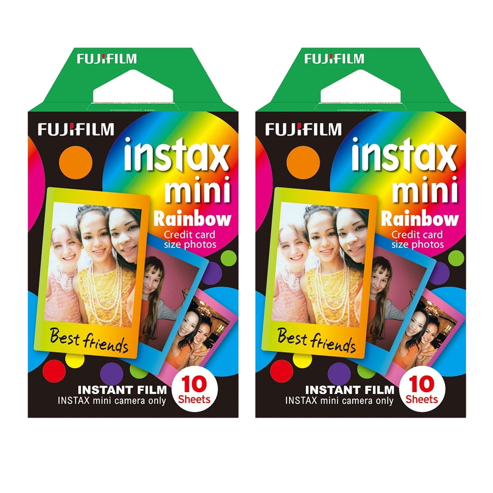Fujifilm Instax Film Instant Photo Sheets for Mini 7s 8 9 25 50s 70 ...