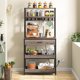 Tribesigns Kitchen Bakers Rack with Power Outlets, 5-Tier Microwave ...