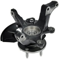 Crown Automotive 68088498AD Steering Knuckle and Hub Assembly, Black ...