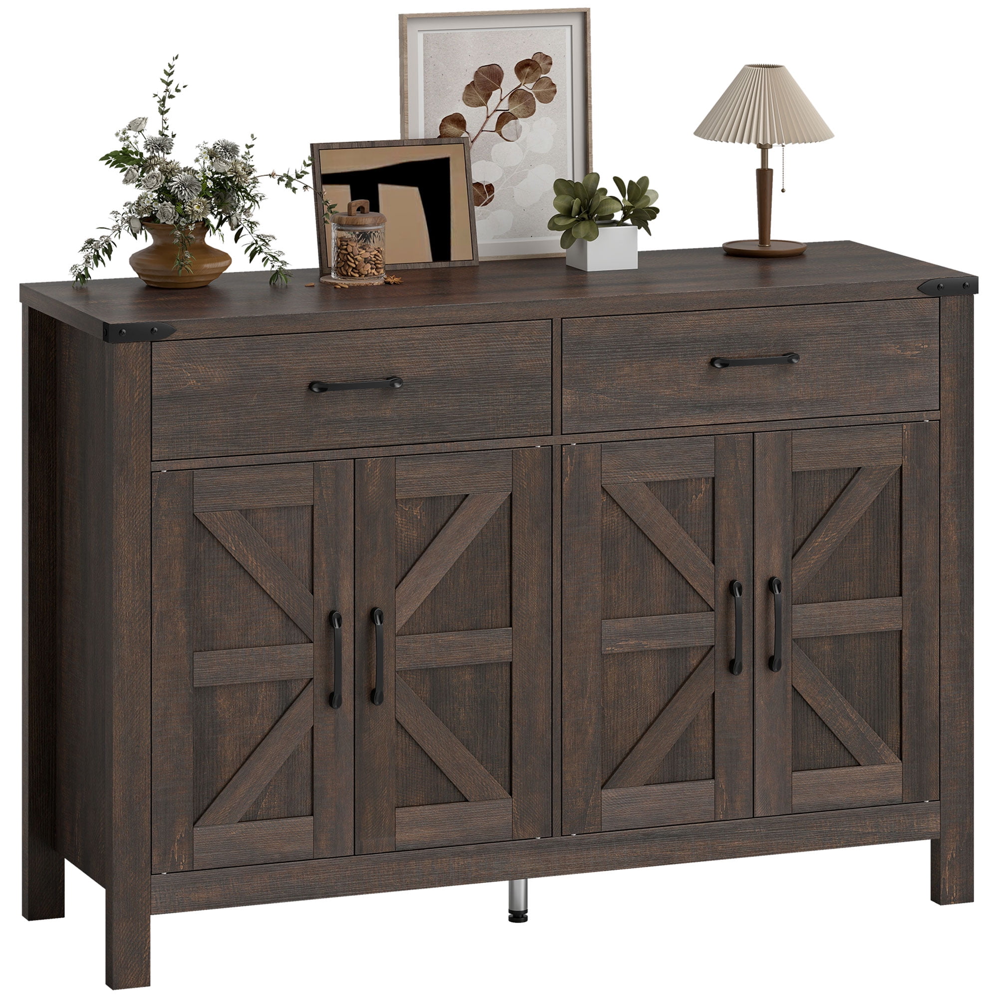 Click here for Homcom Sideboard Buffet Cabinet W/ Drawers And She... prices