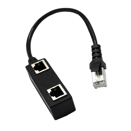 Doppler 1 To 2 Dual Ports Ethernet Network LAN Distributor Splitter ...