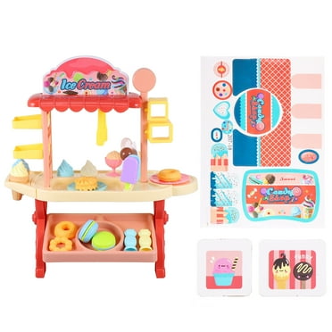 Barbie Ice Cream Cart Set - Walmart.com