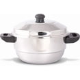 Stainless Steel 5 pcs Multi Kadai (Induction Friendly) Idli Cooker with ...