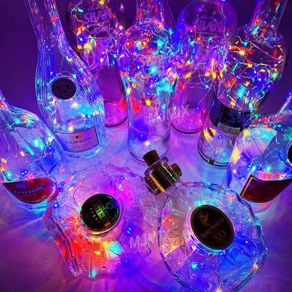 Led Lights Liquor Bottles