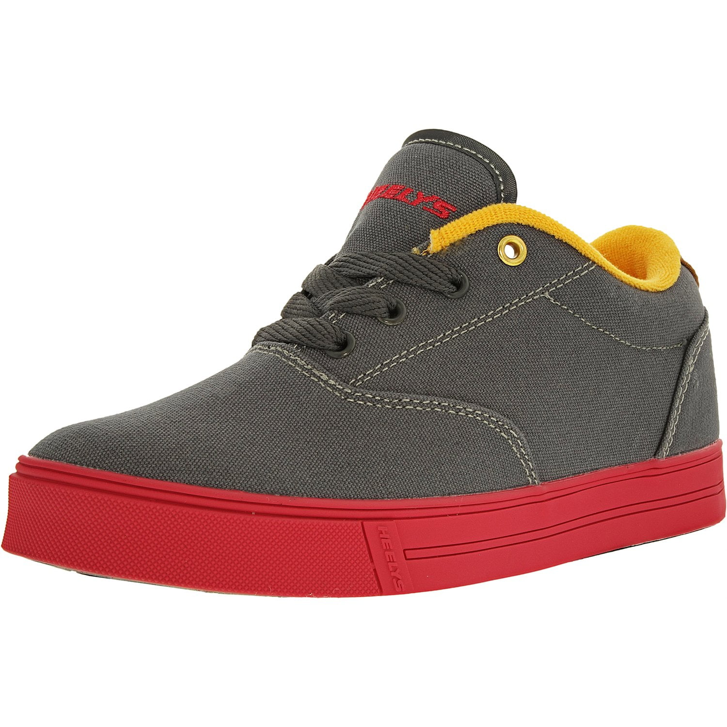 Heelys Launch Charcoal/Neon Red/Orange Ankle-High Fashion Sneaker - 13M ...