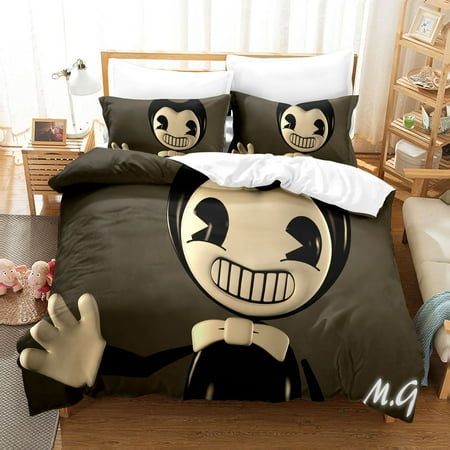 Bendy and the Ink Machine Kids Kit Digital Printed Three-Piece Duvet ...