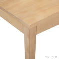 Plank+Beam Modern Dining Chair Set of 2, Solid Wood Chairs for Kitchen ...