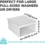 Free Shipping! Ivation Stand Washer/Dryer Platform, Universal Fit ...
