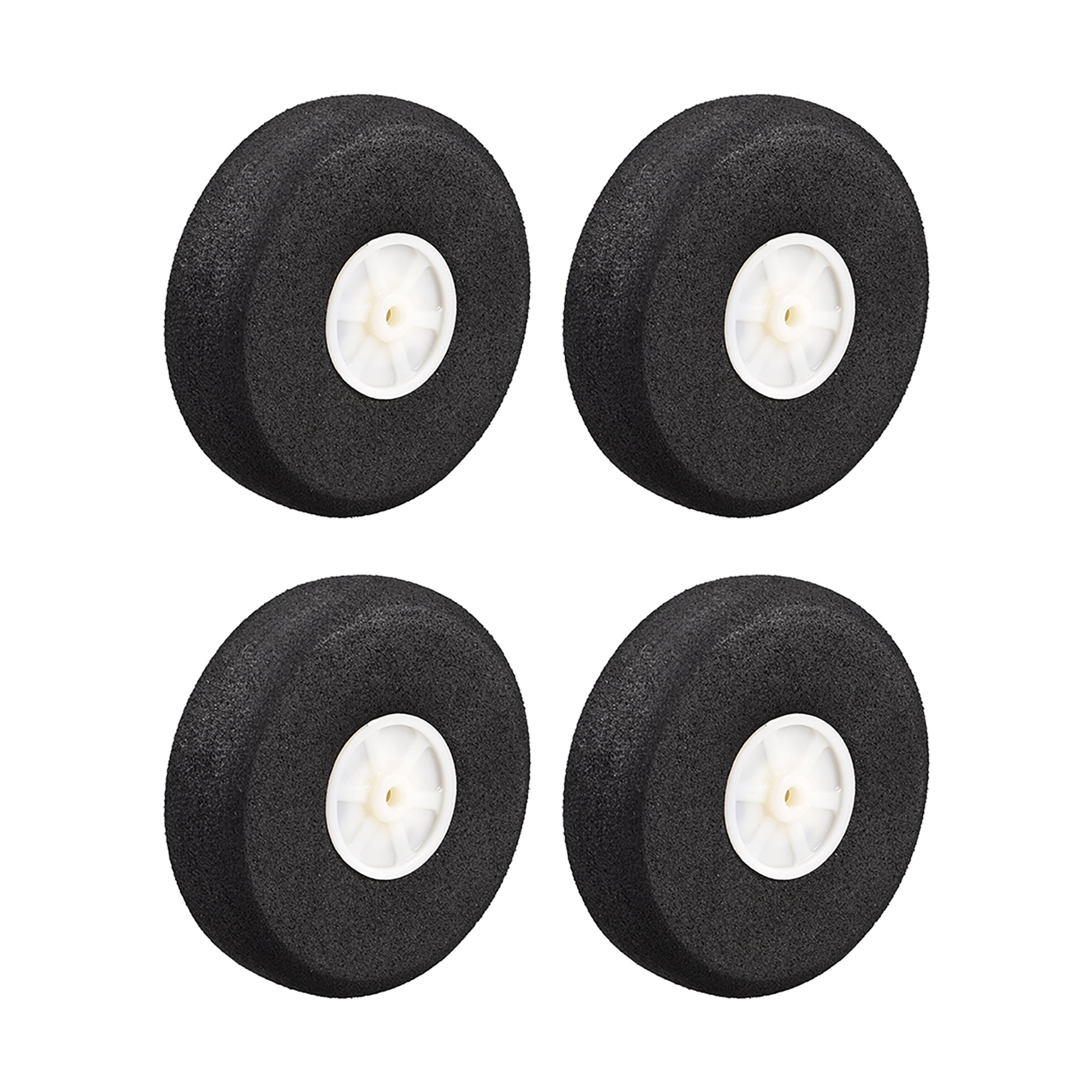RC Airplane Wheels - 4Pcs RC Airplane Aircraft Sponge Wheels 2.5 inch x ...