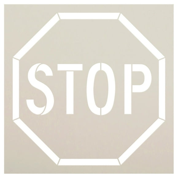 Stop Sign Stencil