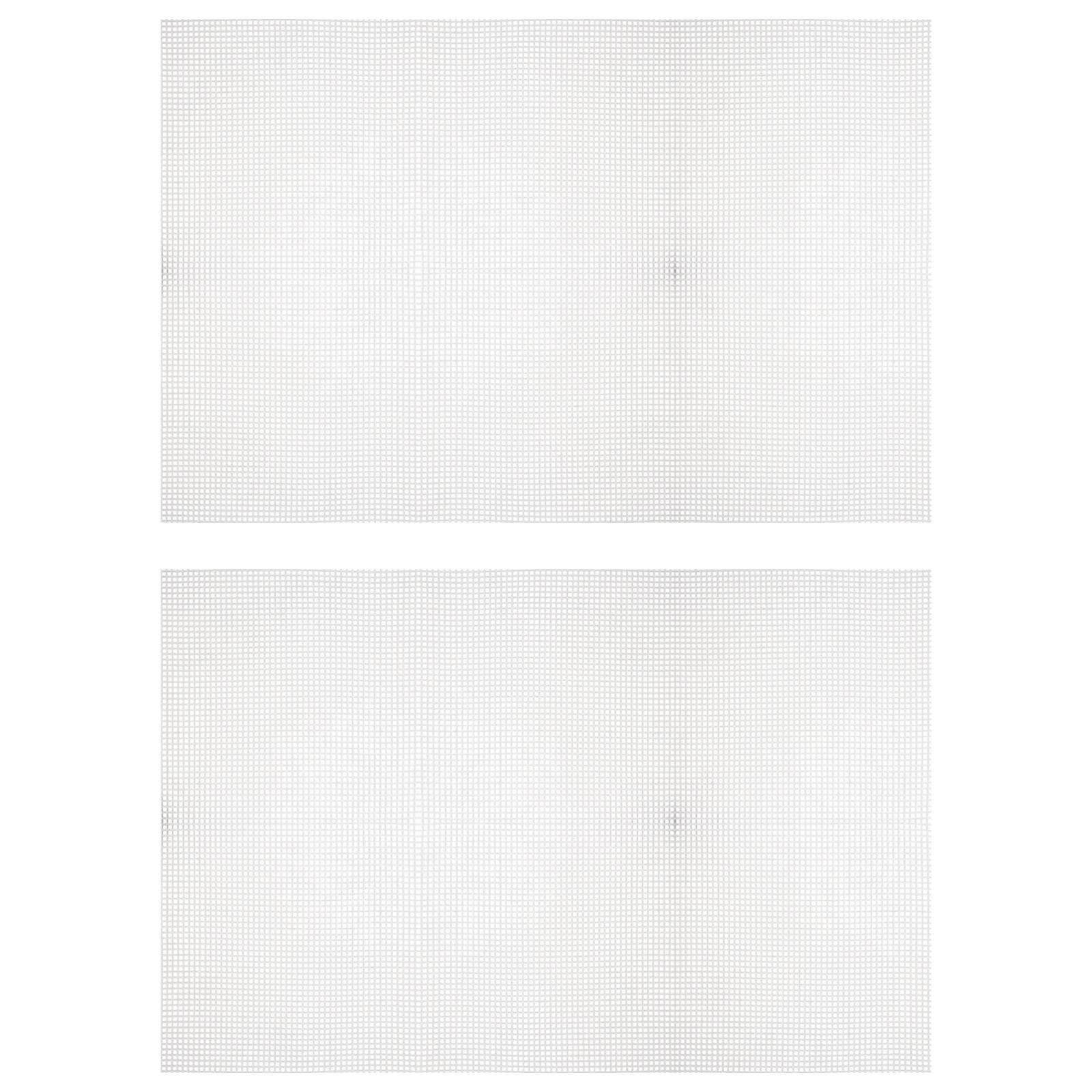 Click here for Unique Bargains Plastic Mesh Canvas Sheet 50x33cm/... prices