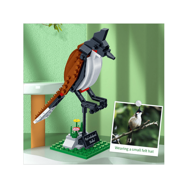 STEAM Building Blocks 3 Type Birds For Your Choose,1 Bird Unit In Color ...