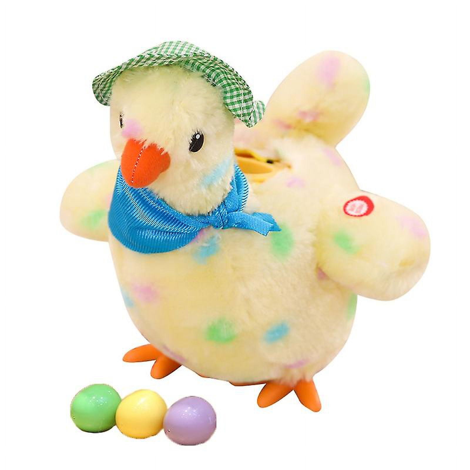 Juguete electrónico de peluche de pollo loco para niños, juguete ...
