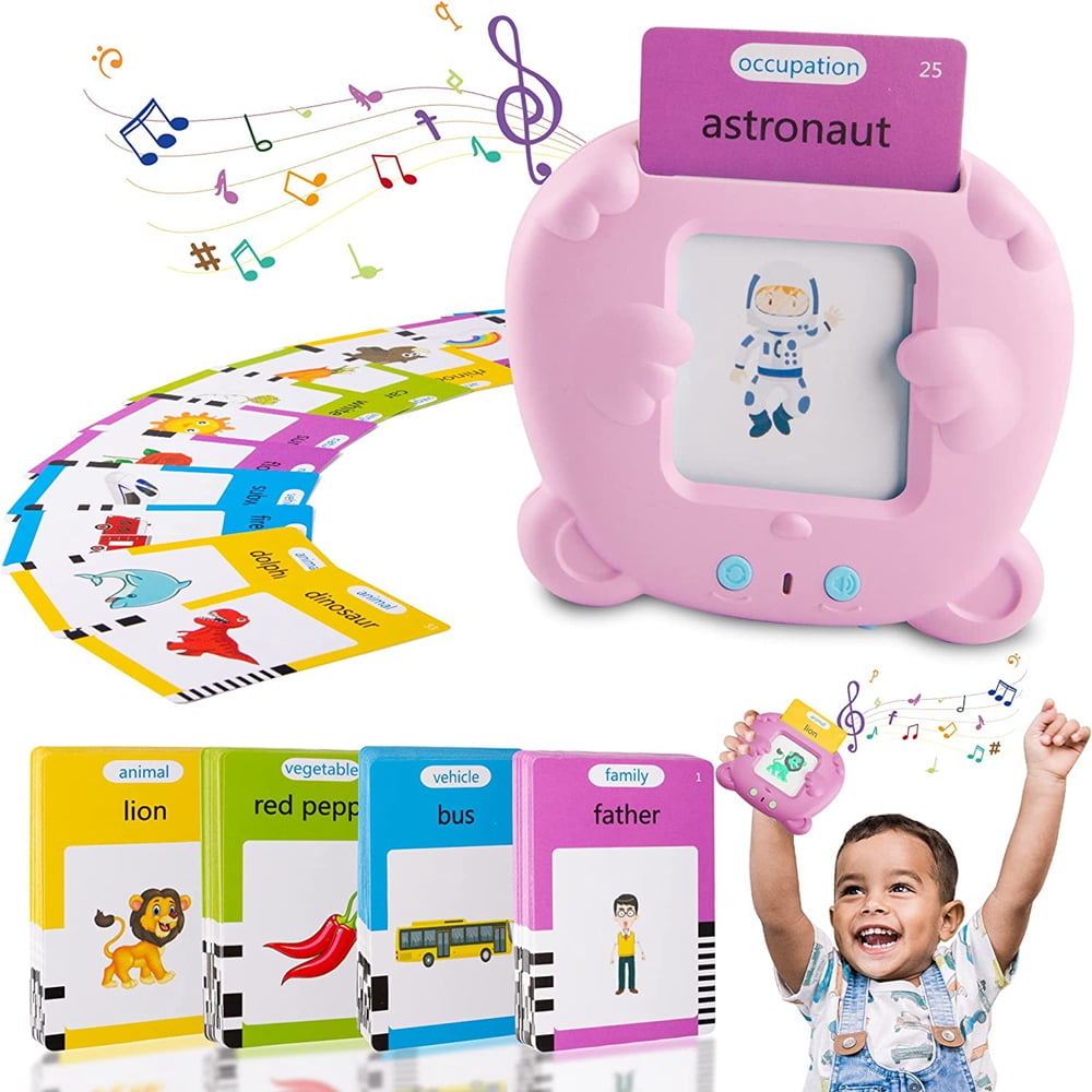 Talking Flash Cards Learning Toys for 2 3 4 5 6 Years Old Boys Girls ...