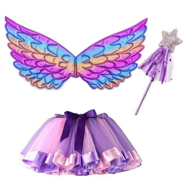 Eyicmarn Girls Angel Wings Kit, Butterfly/ Angel Shaped Wing, Fairy ...