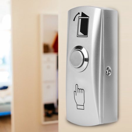 Silver Exit Button, Door Button, For Door Access Door Tool Access ...
