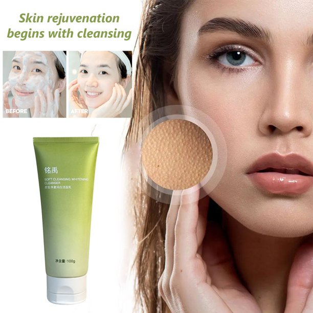 Fiudx Ofertas Relámpago Limpiador Facial Hidratante Y Blanqueador Soft Fair Clear, Hidratante ...