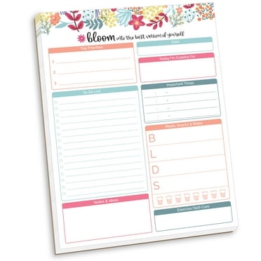 bloom daily planners Guest Book / Guest Planner, Gold Floral - Walmart.com