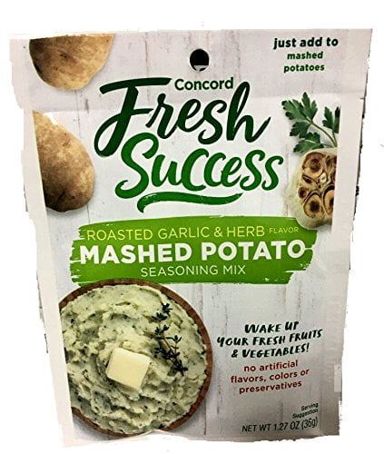 Concord Mashed Potato Seasoning Mix, 1.27-Ounce Pouches (Pack of 18 ...