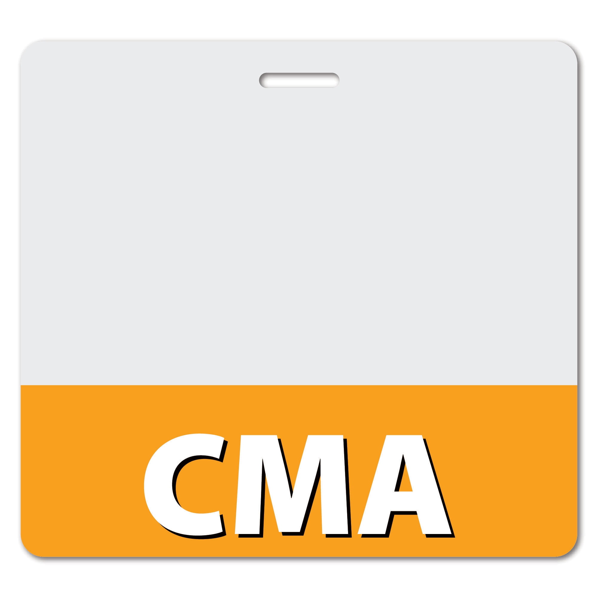 CMA Heavy Duty Horizontal Orange (100 pack) - Spill & Tear Proof Cards ...