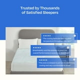 California Design Den Plush Full Size 3-Zone Quilted Cooling Mattress ...