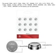 12PCS Coin Batteries 1.5V Alkaline Button Cells Long Service For Small ...