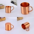 Stuffygreenus 100% Pure Copper Mugs, 16oz, Handcrafted, Food Grade ...