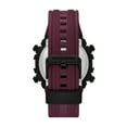Skechers Men's SolarPro Solar-Powered Burgundy Plastic Watch - Walmart.com