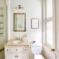 12.2-inch vanity light, 2 light wall light illumination, mirror-mounted ...