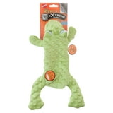 SPOT Skinneeez Extreme Stuffers Frog Dog Toy, Stuffing-Free Design with ...