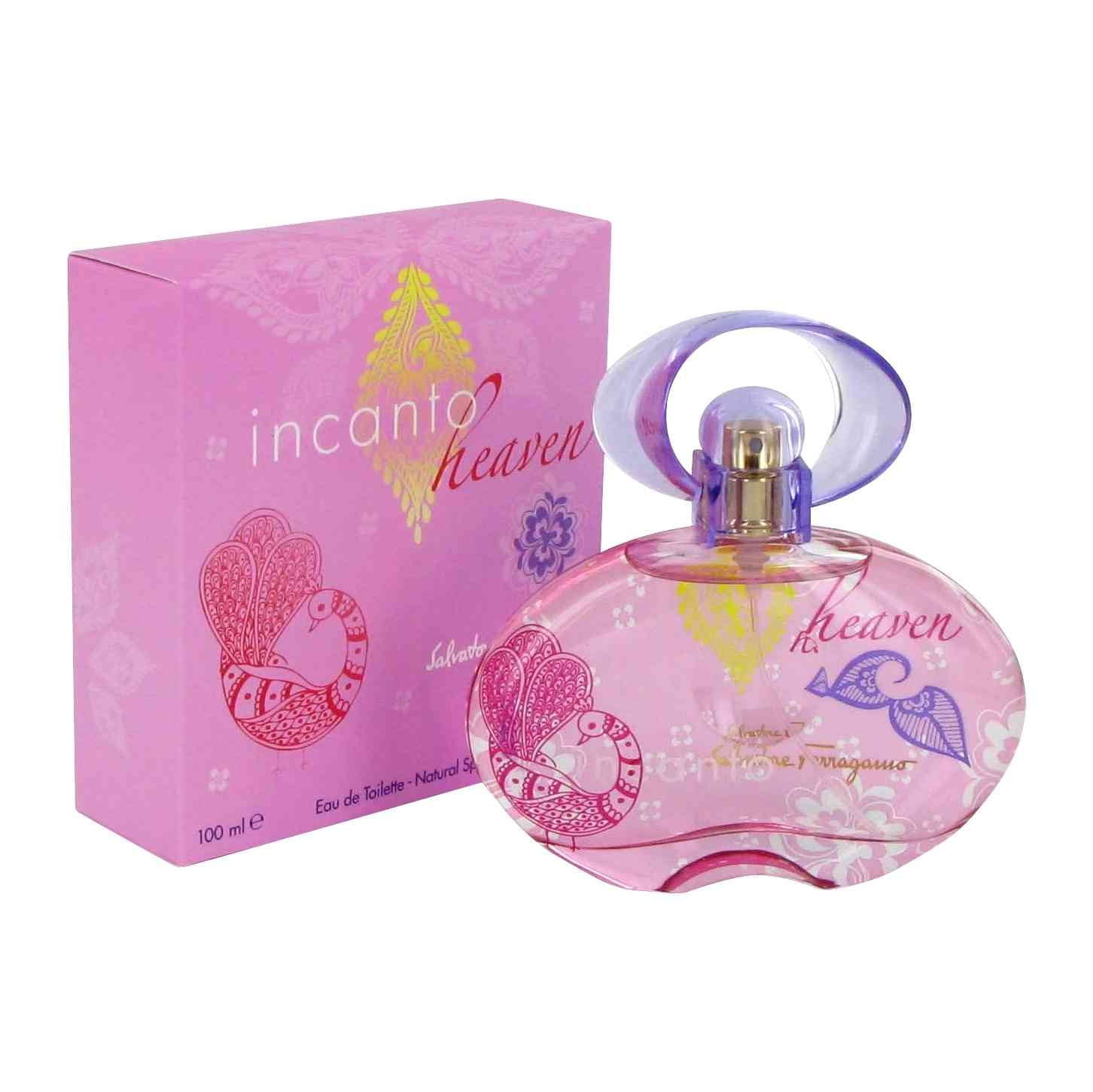 (pack 9) Incanto Heaven By Salvatore Ferragamo Eau De Toilette Spray3.4 ...