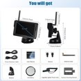 Backup Camera for 4.3 Inch Digital Signal Rear View Camera Night Vision ...