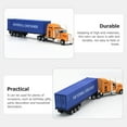 Die Cast Semi Truck and Trailer Trucks for Boys Toys Models Container ...