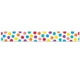 Creative Teaching Press EZ Border Paper Pom Dots Classroom Border, 72 ...