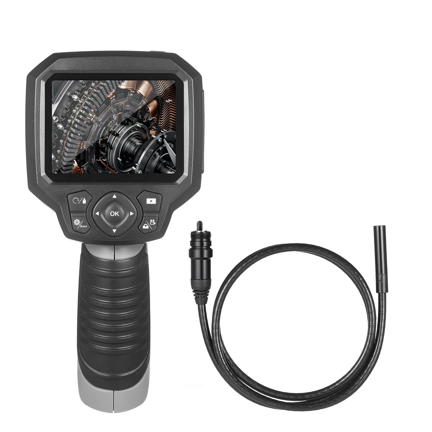 Handheld 3.5" LCD Industrial Borescope Videoscope with 3.5-inch Screen ...