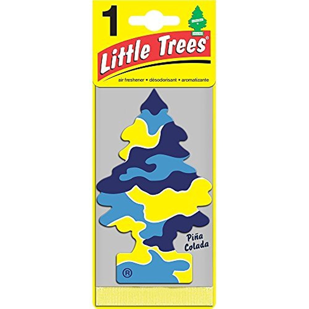 Car Freshener 10967 Little Tree Air Freshener-Pina Colada - Walmart.com