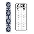 Classic Luxury Damask Pattern Navy Blue Wedding r Table Runners Coffee ...