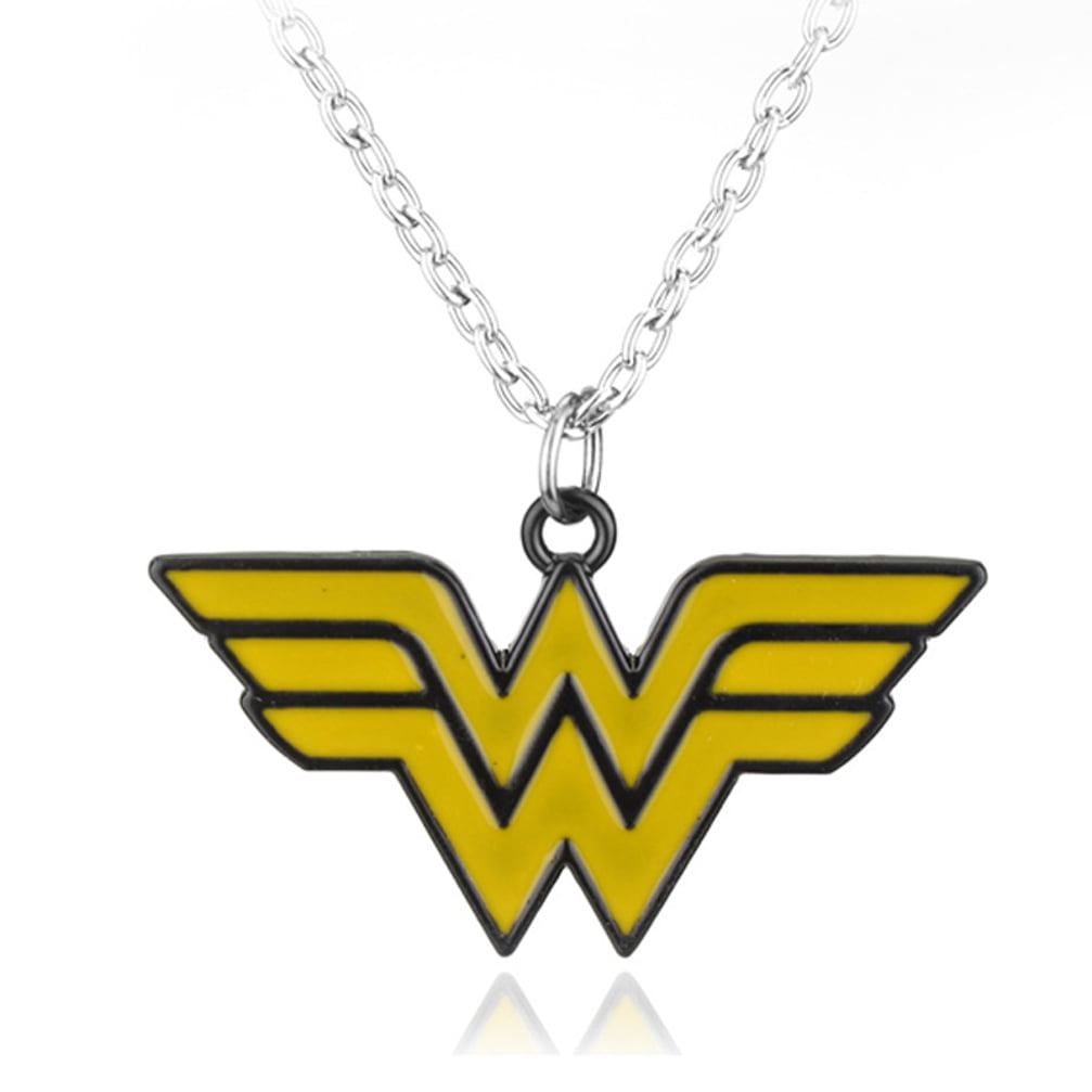 Wonder Woman Necklace Tarnish Resistant Charm Superhero Necklace Woman ...