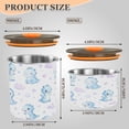 30OZ Food Storage Can - Keep Coffee Tea Flour & More Fresh - Ideal for ...