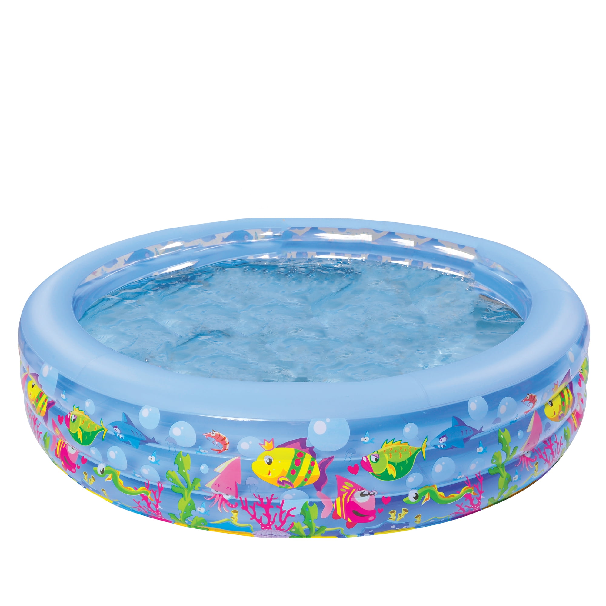 Pool Central 5' Inflatable Aquarium Kiddie Swimming Pool - Walmart.com