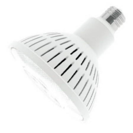 Solais 38300 - LR38/40/30K/2400/WH PAR38 Flood LED Light Bulb - Walmart.com