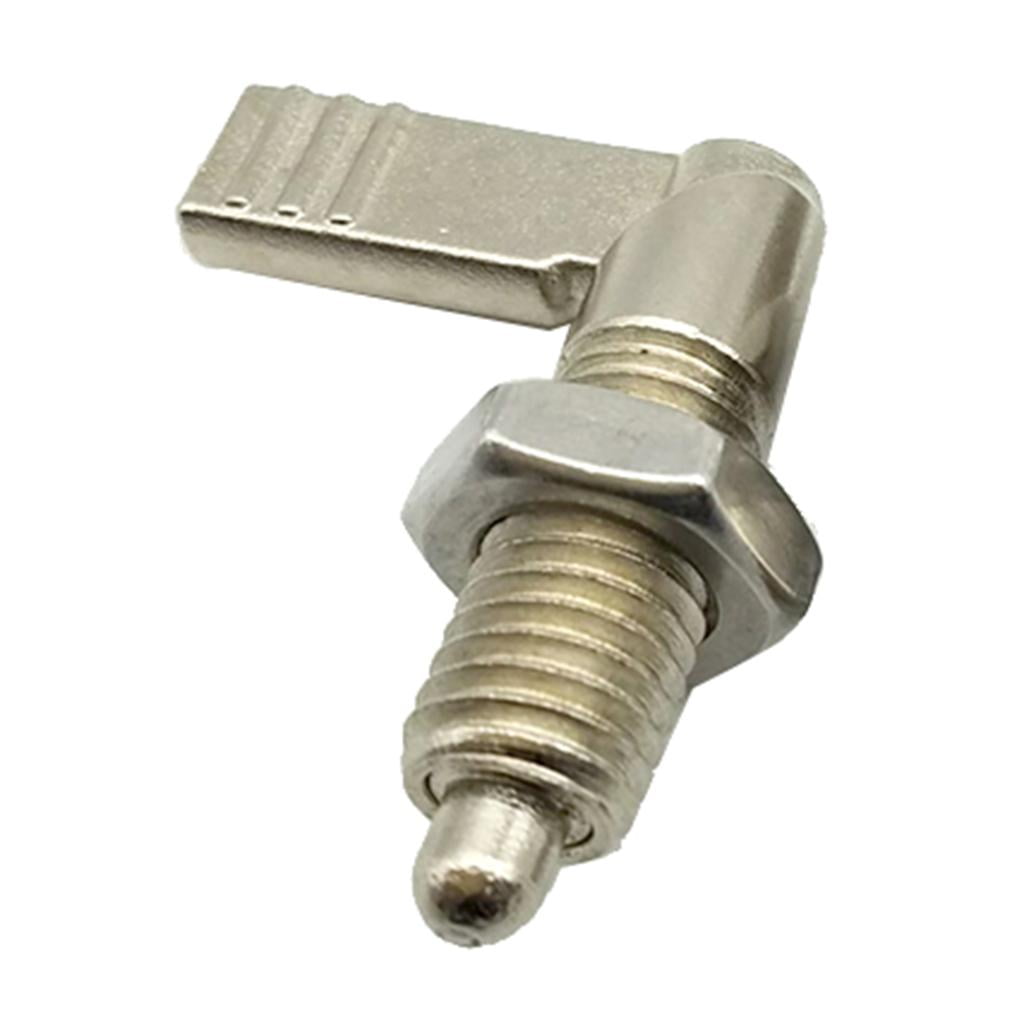 Émbolo de resorte retráctil manual de acero inoxidable con bloqueo y ...