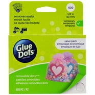 Glue Dots Mini Dots Adhesive Value Pack Sheets, 3/16 Inch, Clear, Pack ...