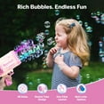 Ant Class Upgraded Rocket Bubble Gun 69 Holes with Colorful Lights ... Ant Class Upgraded Rocket Bubble Gun 69 Holes with Colorful Lights ...