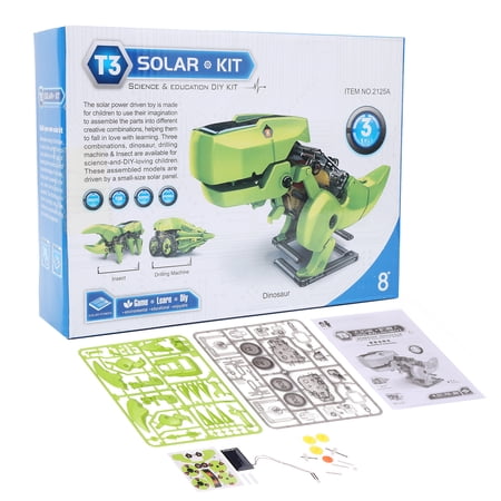 Solar Robot Kit, Harmless Solar Robot Building Kit, Meaningful Portable ...