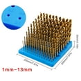 121 Hole Bits Organizers Screwdriver Bits Holder Drill Head Storage ...