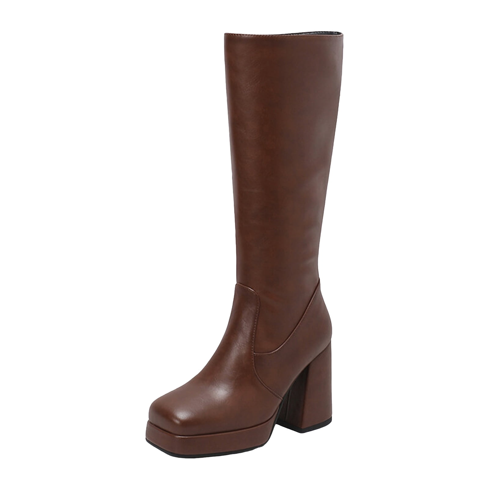 Click here for Rokment Womens Winter Fall Platform Knee High Boot... prices