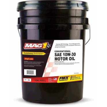 Mag 1 Mag 1 MAG62939 Mag1 5 Quart 10w30 Engine Oil (Case of 3 ...