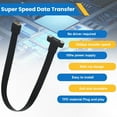 XUERUI-USB 3.1 20Pin Type-E IDC Front Panel Header Type-C Extension ...